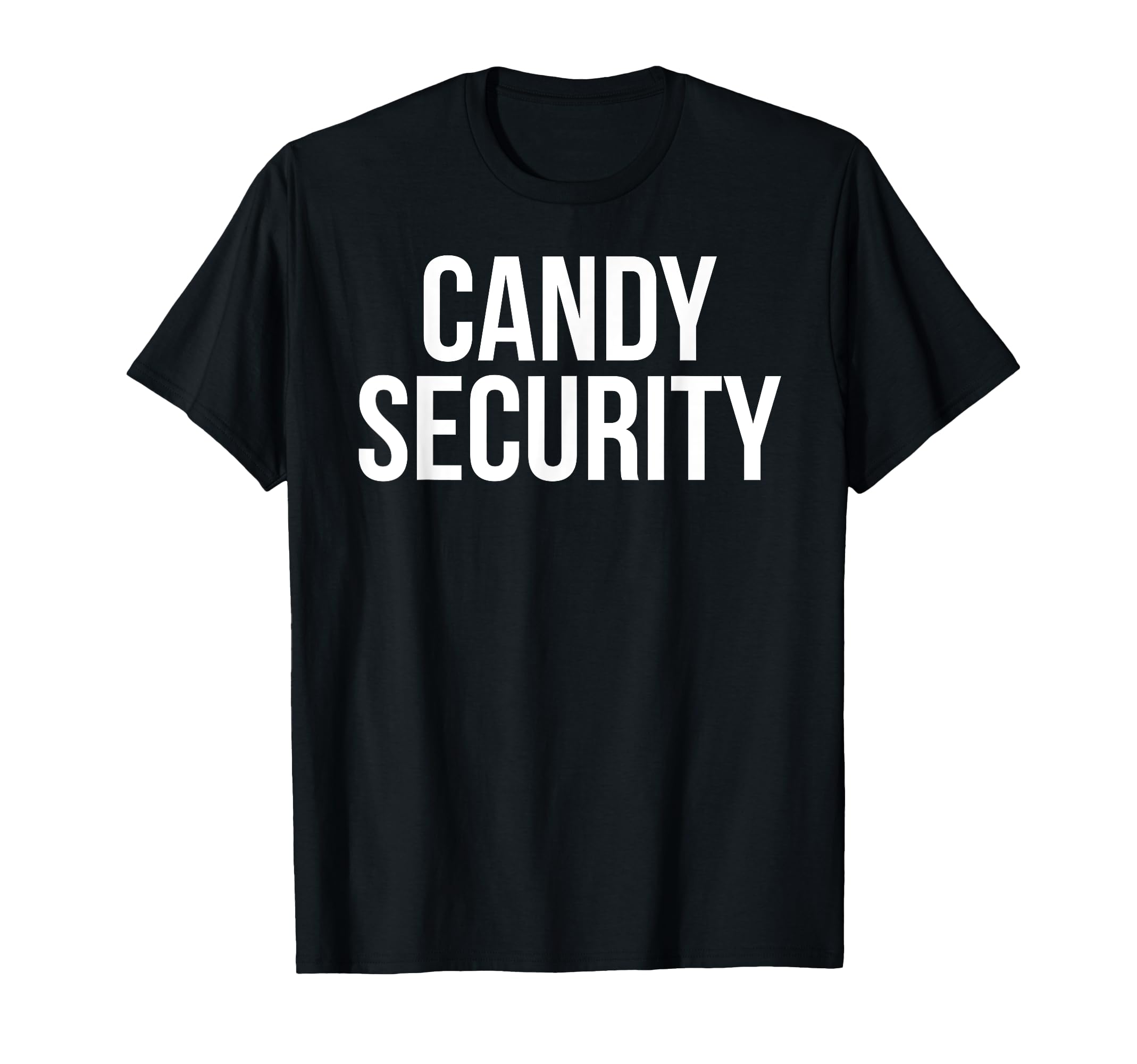 Amazon.com: Candy Security Shirt Funny Parents Halloween Costume T ...