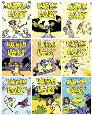 LUNCHLADY Series Set {Lunch Lady}: Lunch Lady 9-Volume Book set ...