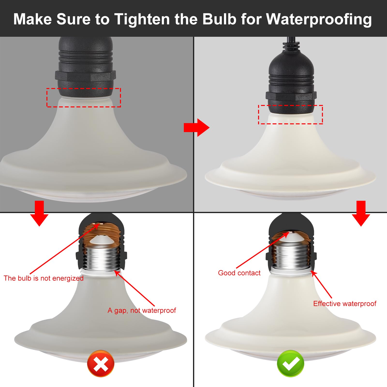 Snapklik.com : PuxiGrow Outdoor LED Grow Lights, Waterproof String Grow ...