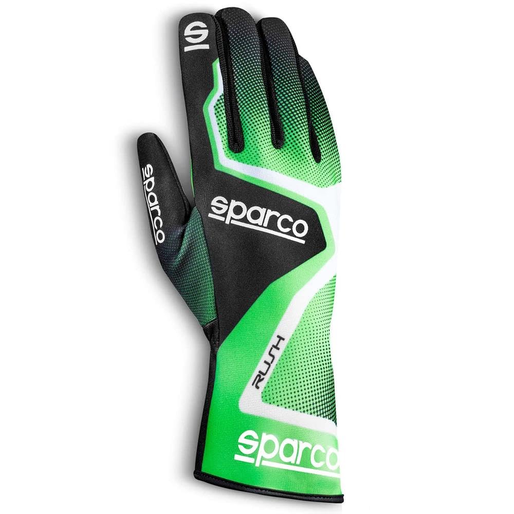 Amazon.fr : sparco 00255610VFNR GANTS RUSH 2020 TAILLE 10 VERT/NOIR