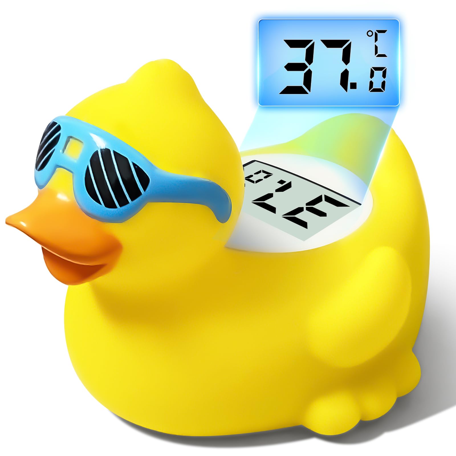 JARMAPOZ Duck Baby Bath Thermometer, Newborn Bath and Room Temperature ...