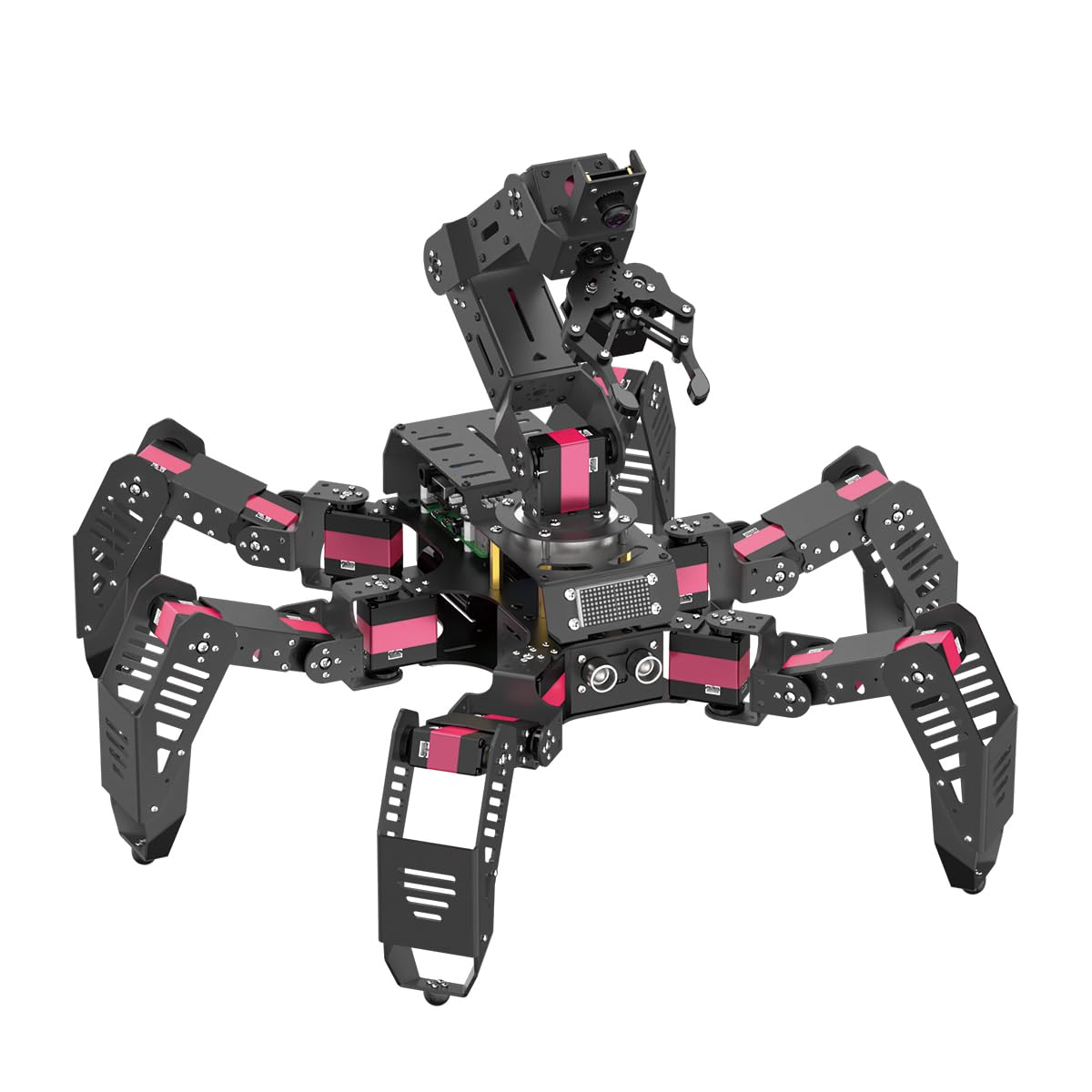 Buy HIWONDER SpiderPi Pro Hexapod Robot with AI Vision Robotic Arm Powered by Raspberry Pi 5 ...