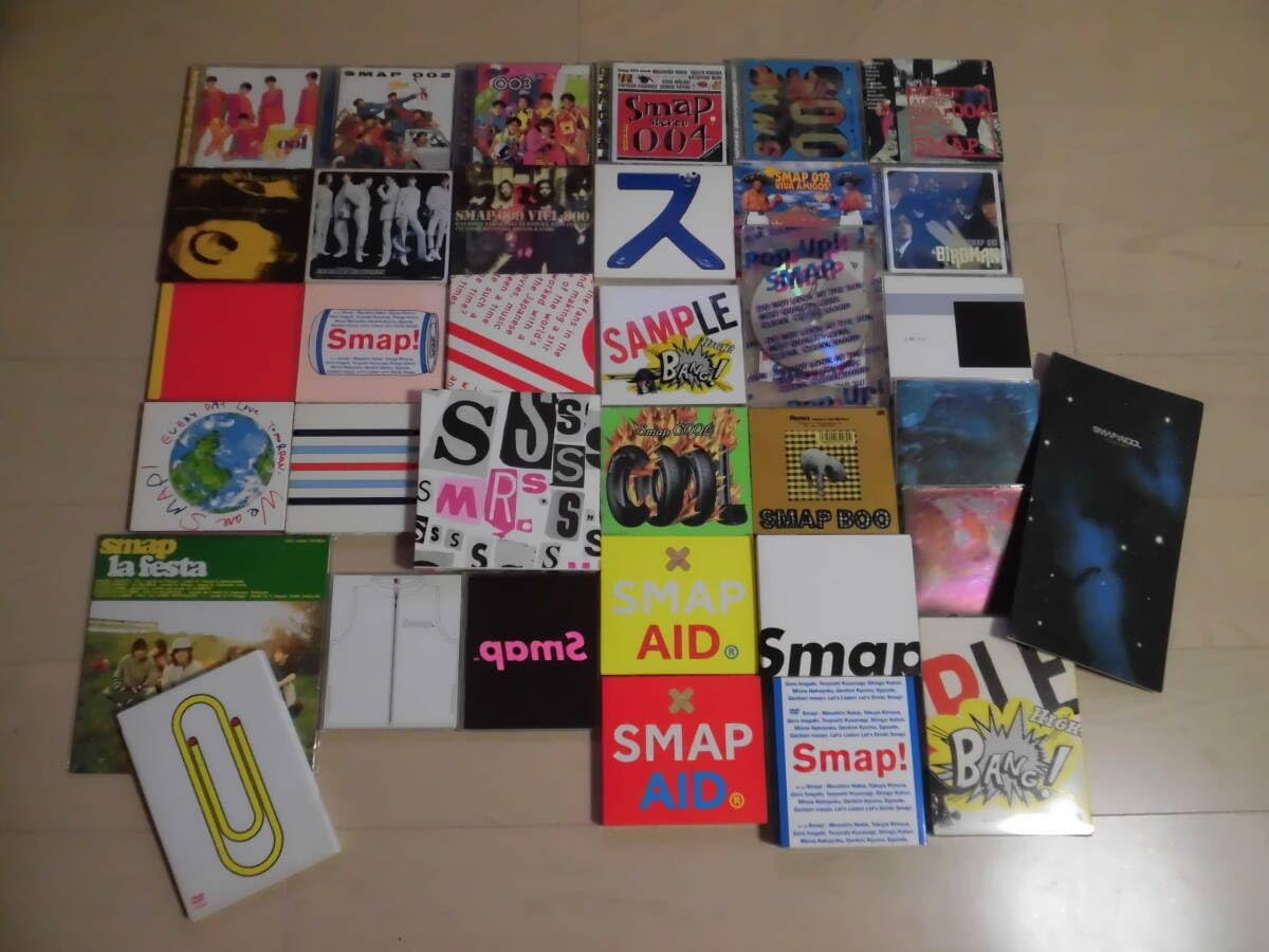Amazon.co.jp: SMAPアルバムCD+DVD 21枚+ベストアルバムCD 9枚 全30枚セット『Clip Smap 』/ライブDVDおまけフルセット初回/通常まとめ売り : おもちゃ