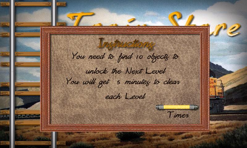 Train Stare - (HD) Hidden Objects Game - Paid No ADs - Application sur ...