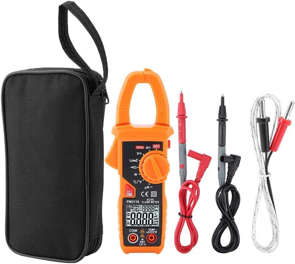 Amazon.co.jp: OUPPENG Digital Multimeter Small Dual Display Multimeter ...