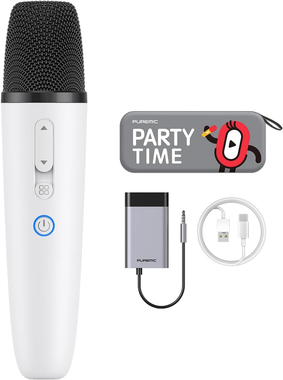 Amazon.com: Wireless Karaoke Microphones with 8 Joy Tune Effects ...