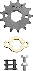 Amazon.com: SG Store 428 13T 20mm Motorcycle Front Engine Sprocket Chain Retainer Plate Locker ...