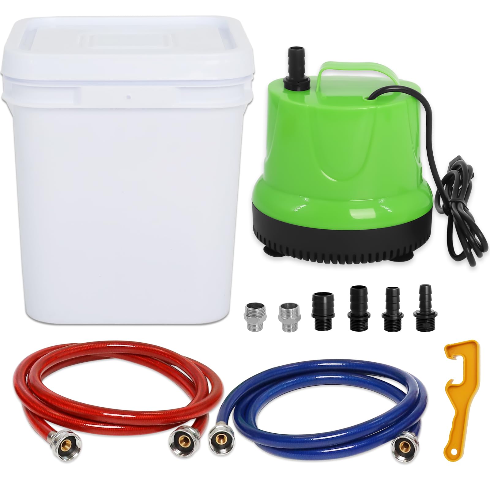 Snapklik.com : Tankless Water Heater Flushing Kit, Includes 1/6HP ...
