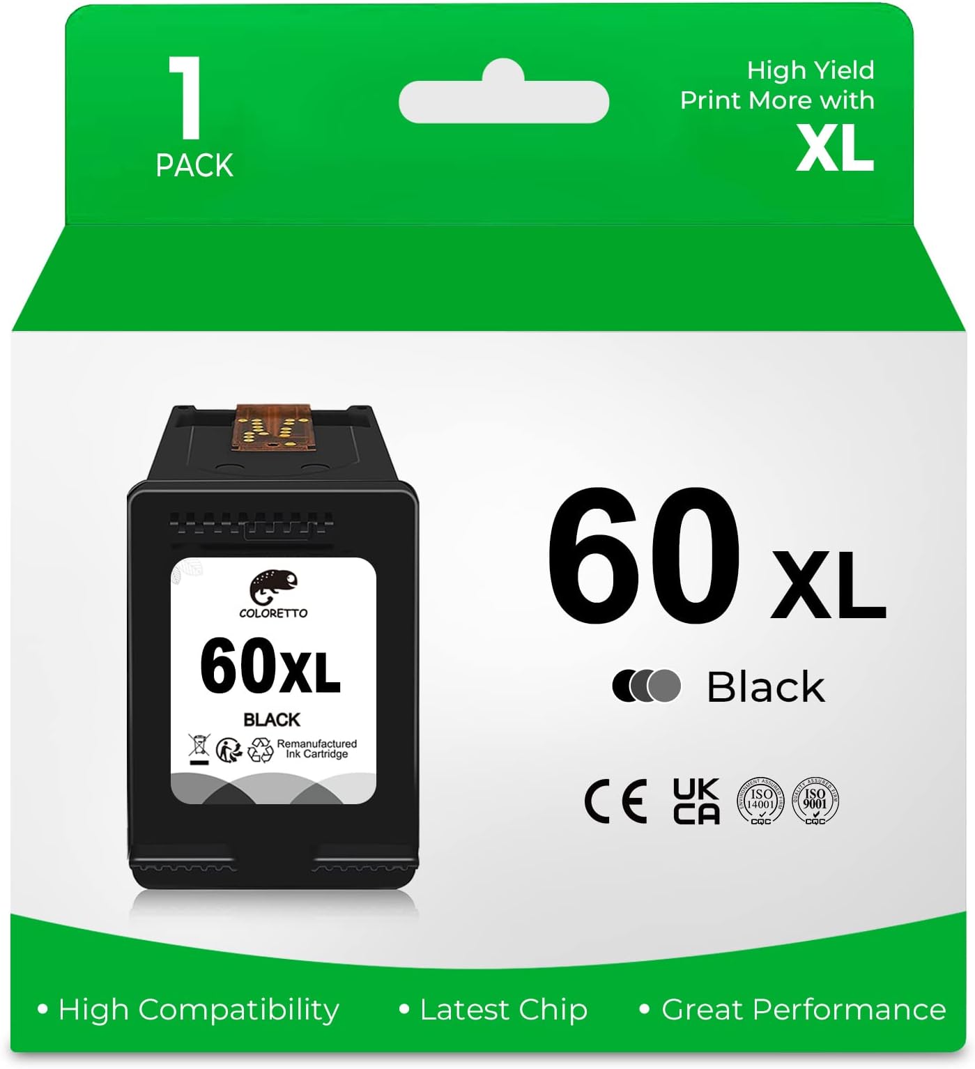 Amazon.com: Yeanda Printer Ink 45 Black Replacement or HP 45 Ink ...