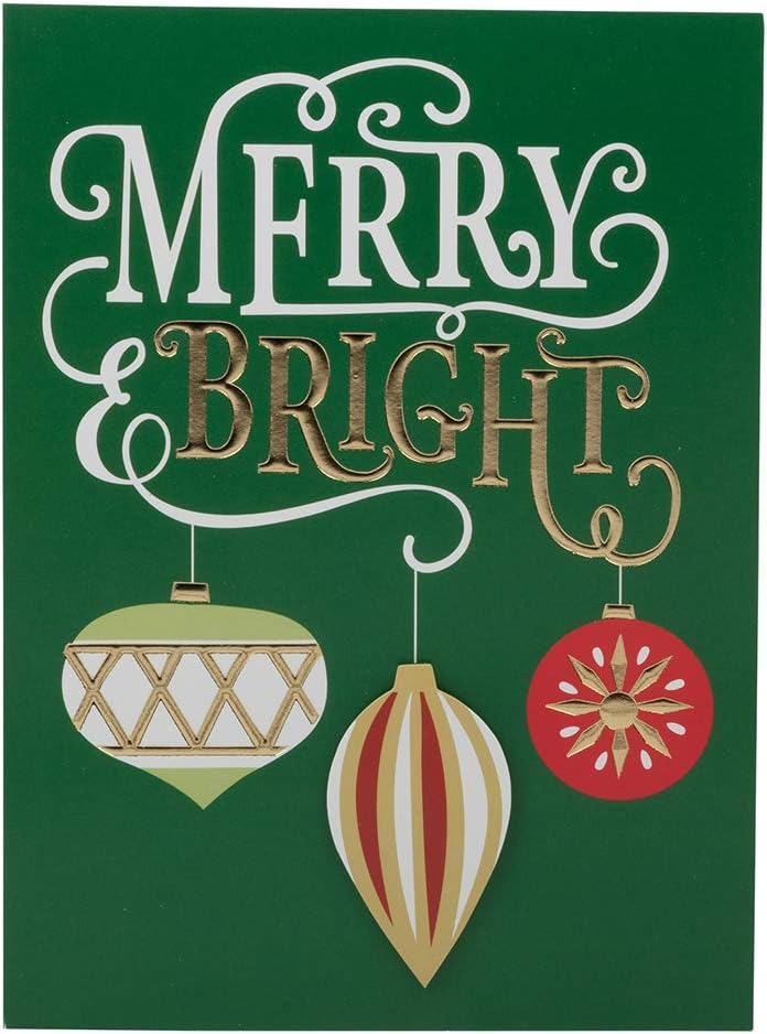 Amazon.com : JAM Paper Handmade Christmas Cards & Matching Envelopes ...