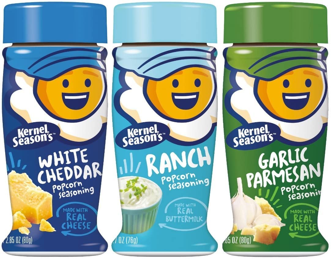 Amazon.com : Kernel Season's Popcorn Seasoning Variety of 3, Ranch ...