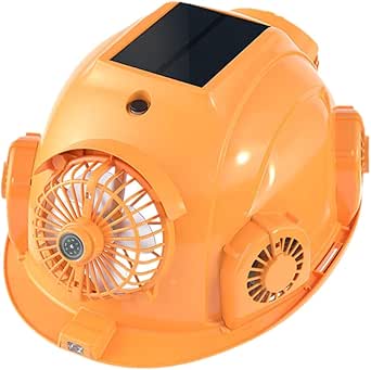 Amazon.co.jp: [Toysmith] 冷却ファン帽子 サンバイザー帽子 USB充電式 通気性 多機能 日焼け防止帽子 キャンプ アウトドア用 夏用帽子, 黄色 : スポーツ＆アウトドア