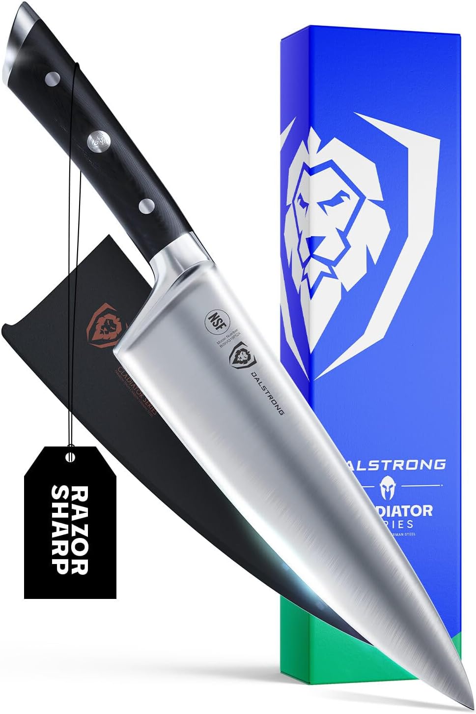 Amazon.com: Dalstrong Chef Knife - 8 inch - Barbarian Series - Premium ...