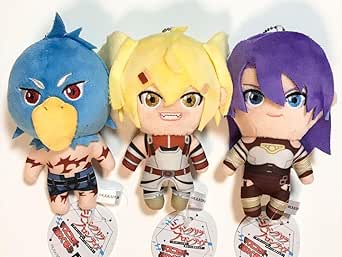Amazon.co.jp: Shangri-La Frontier Mascot Plush Set of 3 : Toys & Games