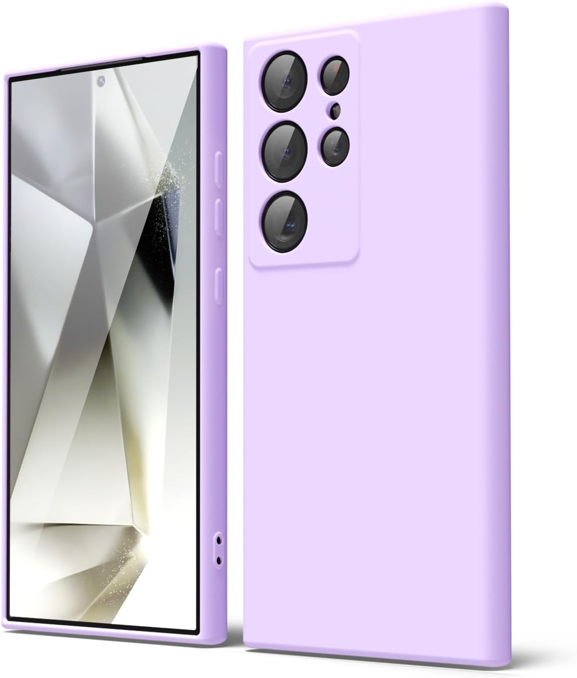 Amazon.com: Samsung Galaxy s24 Ultra Case: Liquid Silicon Smooth Firm ...