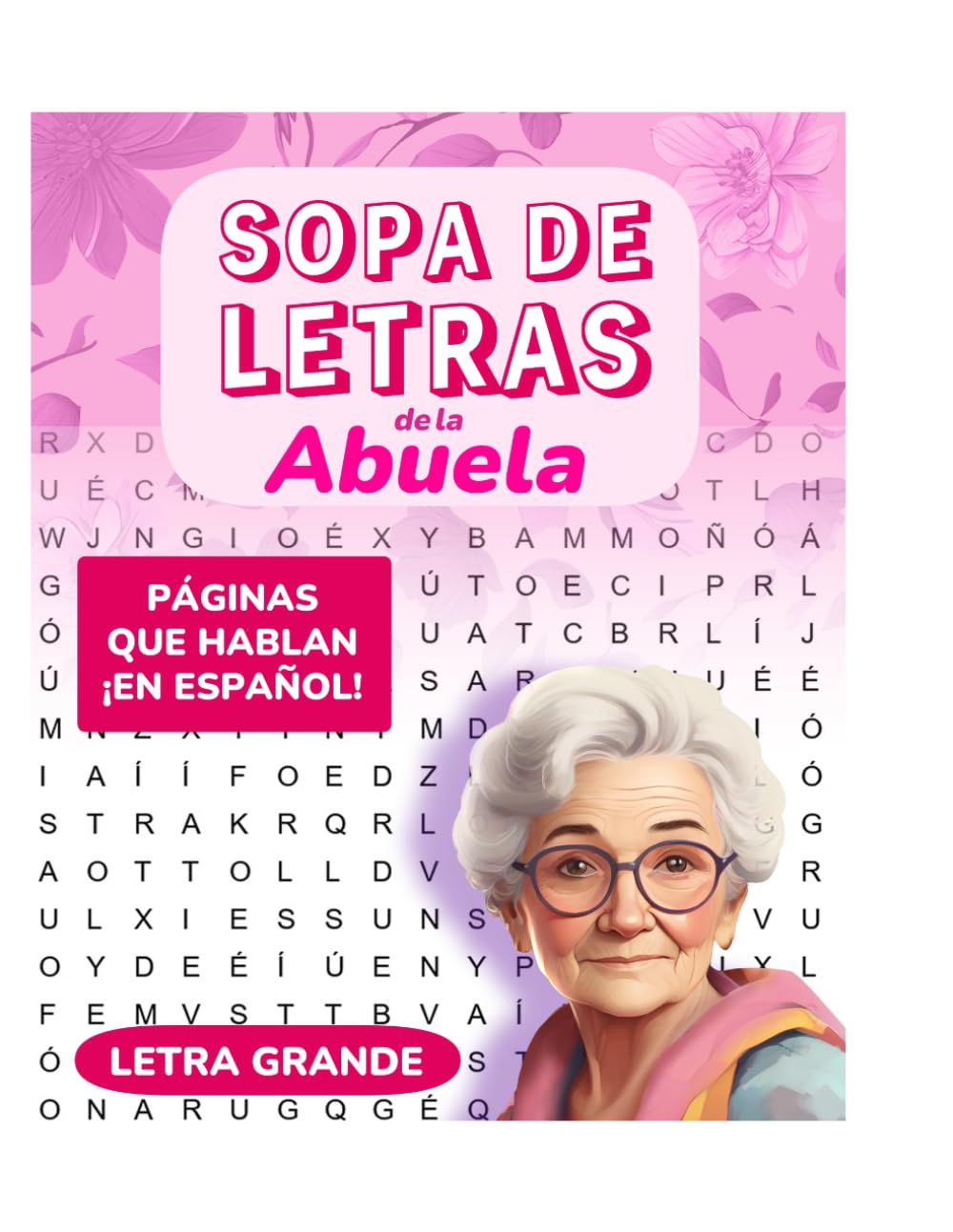 Amazon.com: Sopa de letras de la abuela: Letra grande, páginas que ...