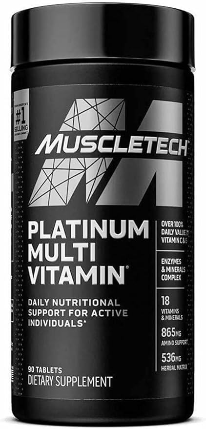 Amazon.com: MuscleTech Multivitamin, Multi Vitamin for Adults, 90 Count ...