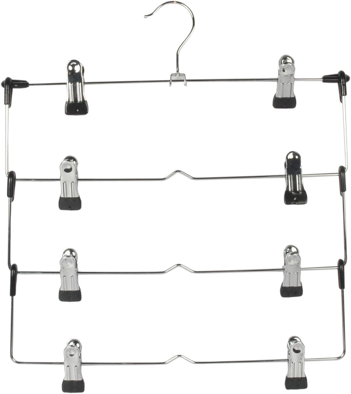 LOHAS Home 33 x 38 cm múltiples falda de la percha y Metal cromado, Plateado perchas metalicas ...