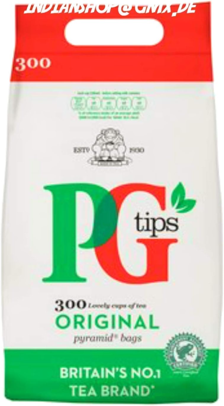 PG tips Original Tea Two Cups pyramid bags 300 tea : Amazon.co.uk: Grocery