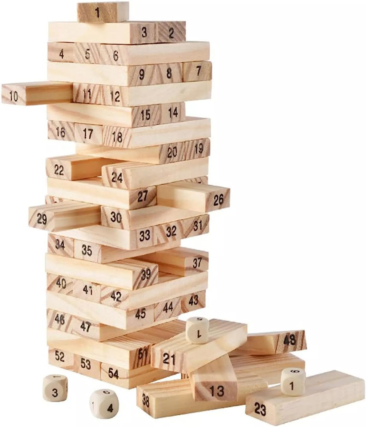 Jenga Giant Hardwood Stacking Game : Amazon.in: Toys & Games