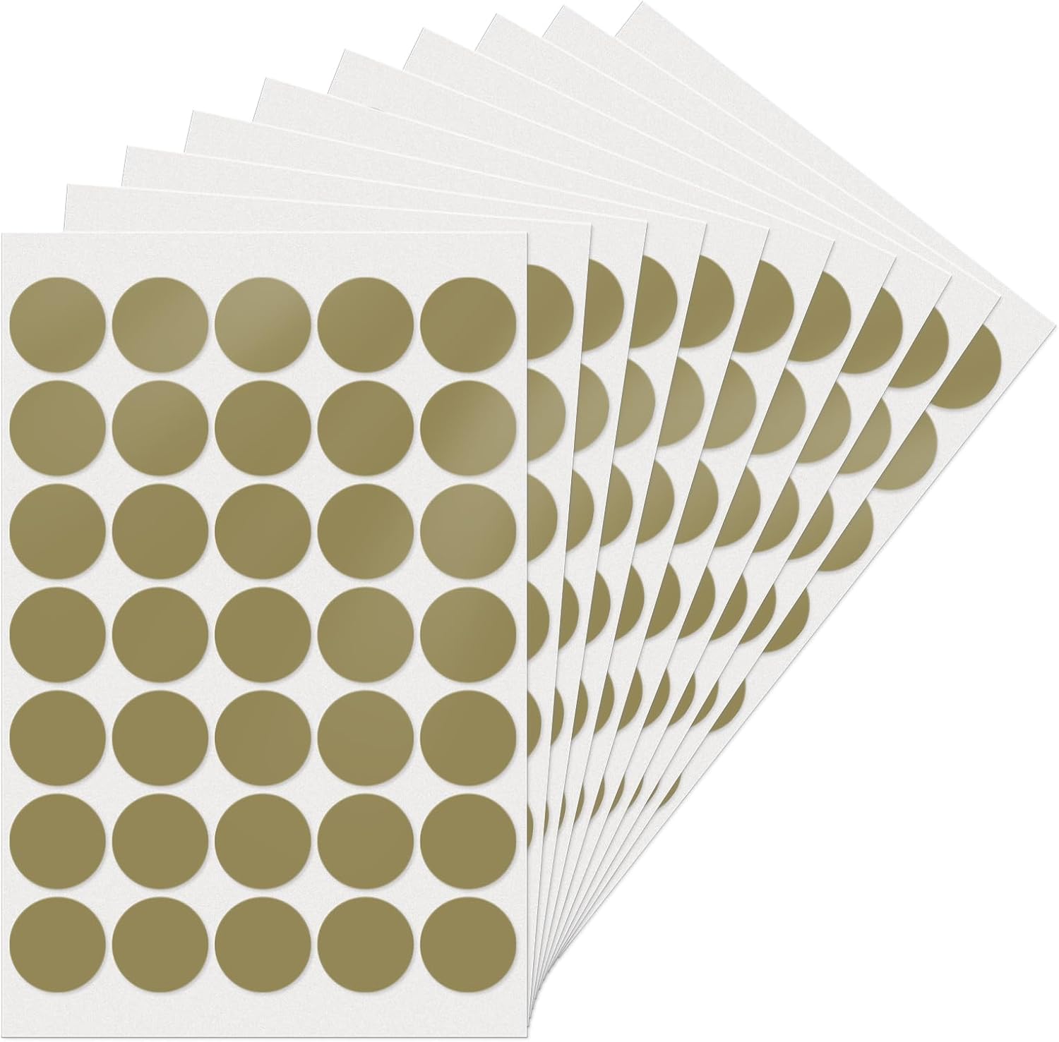 Amazon.com : YIKIADA Gold Dot Stickers 1" Round Labels Circle Color ...