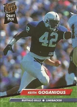 Amazon.com: 1992 Fleer Ultra #428 Keith Goganious Buffalo Bills NFL ...
