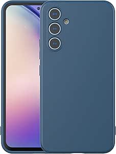 Amazon.com: Foluu Silicone Case for Samsung Galaxy A54 5G, Liquid Gel Rubber Case with Soft ...