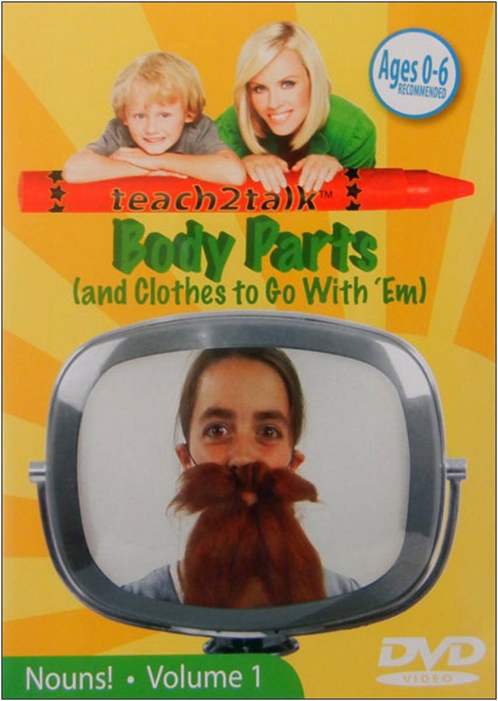 Amazon.com: Teach2Talk Nouns! Volume 1 Body Parts DVD Ages 0-6 : Movies ...