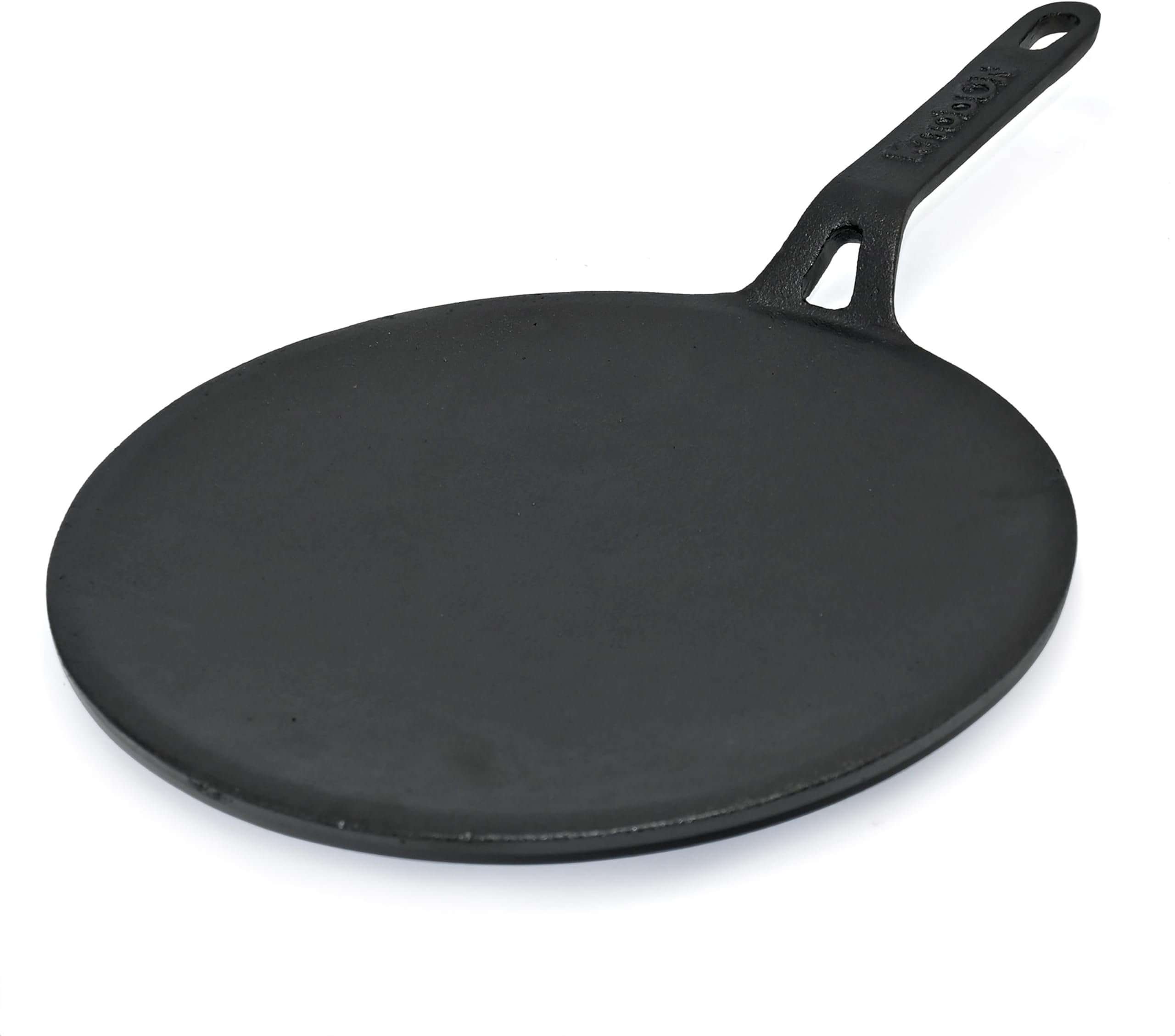 Buy Meyer Pre-Seasoned Cast Iron Roti/Chapati/Dosa Tawa Pan with Stick ...