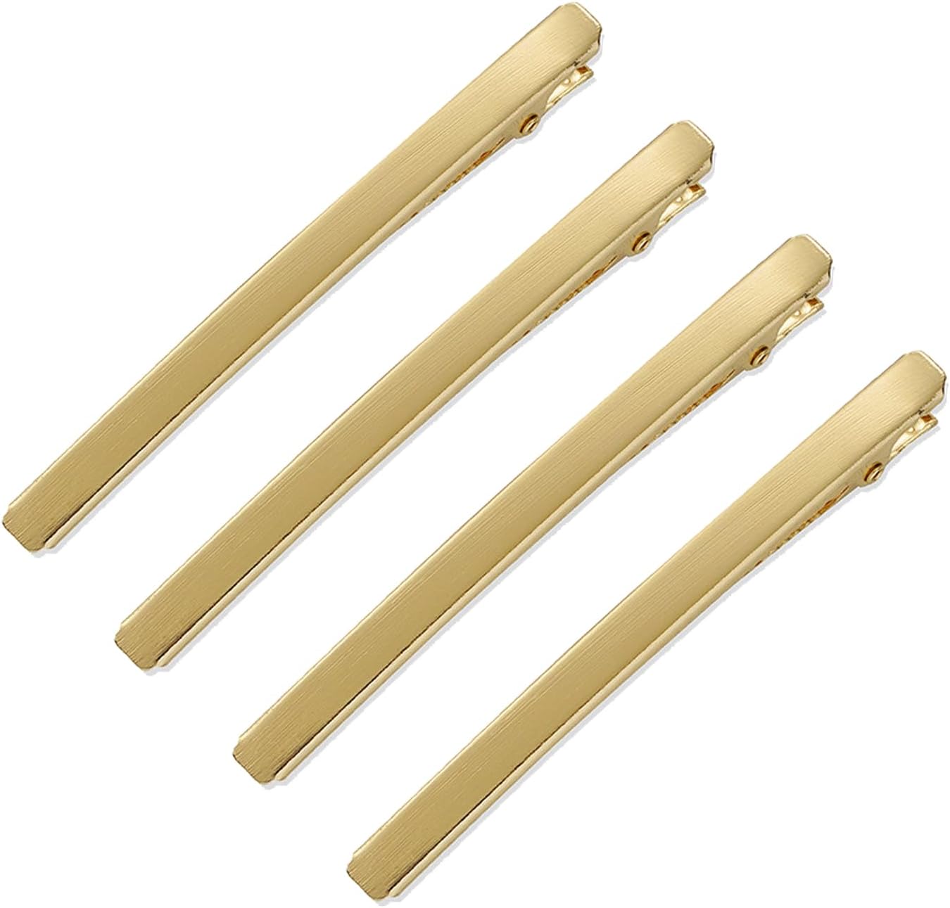 Amazon.com : 4 Pcs 3 Inch Plating Narrow Metal Spike Alligator Duck ...
