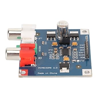 Digital Audio DAC Decoder Board Module, I2S Input Lossless Voice Module ...