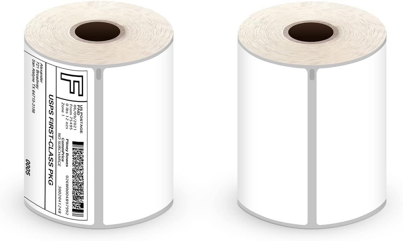Amazon.com : Dymo 104 mm x 159 mm LW Extra Large Shipping Labels for ...