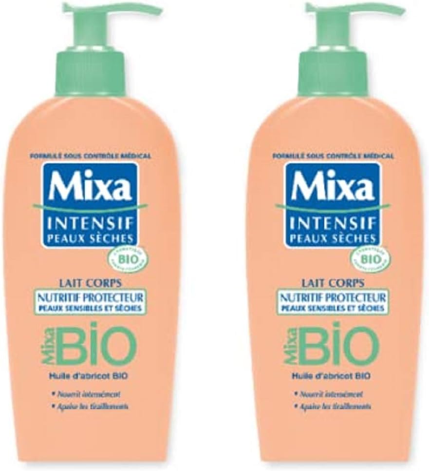 Mixa Bio Intensif Peaux Sèches - Lait Corps Nutritif Protecteur - 250 ...