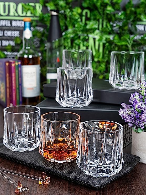 Indulge in Luxury with this Complete Set of 4 Royal Crystal Glasses for ...