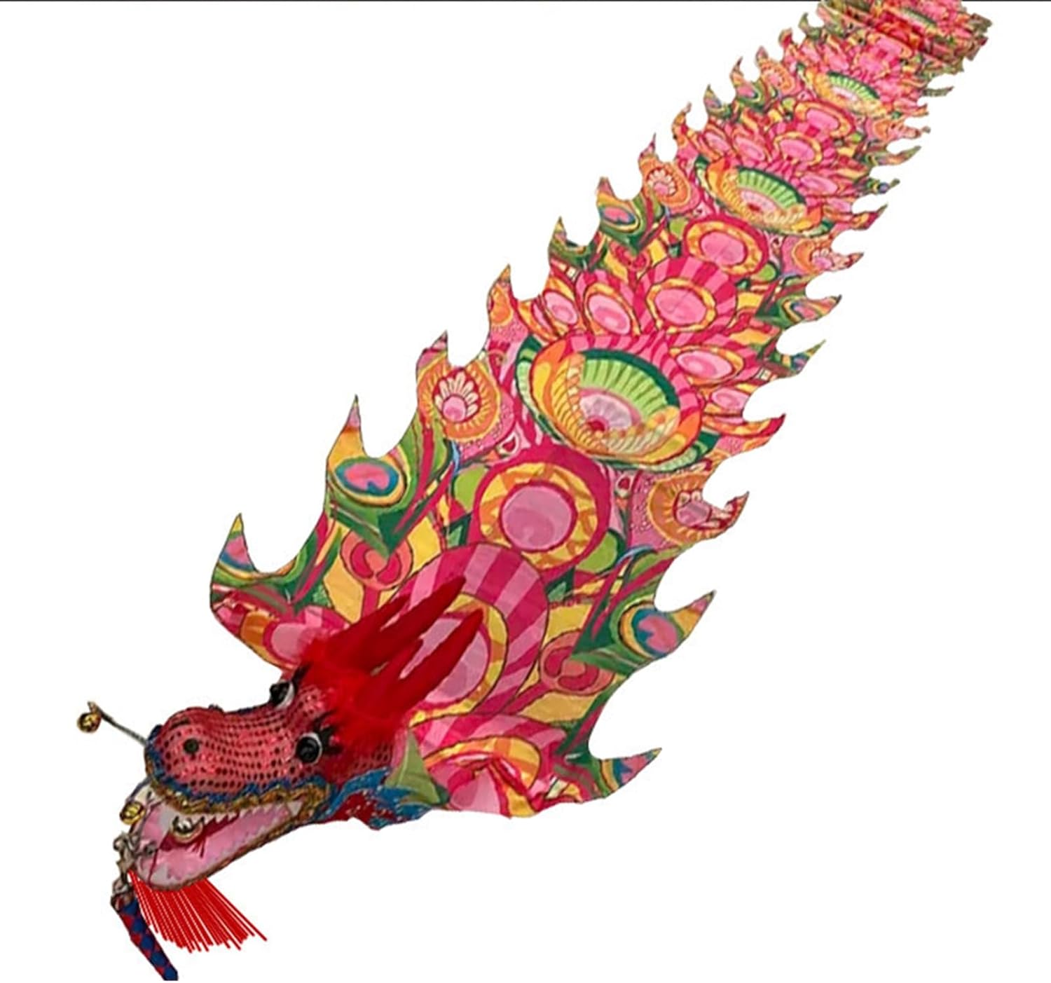 Amazon.com: Dragon Poi Rainbow Dragon Poi/Silk Ribbon Dancer with ...