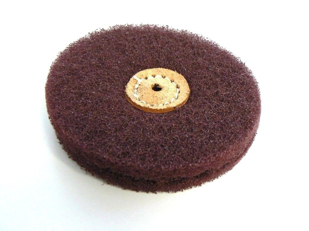 Amazon.com: Satin Finish Buff 2 Ply 4" Fine Matt Finish Brush Aluminum ...