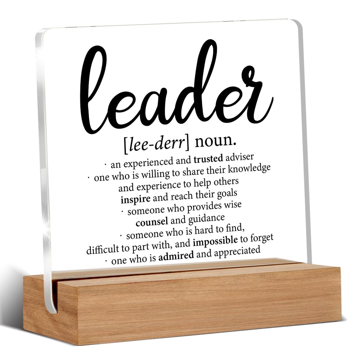 Amazon.com: Leader Appreciation Gifts for Boss Mentor Manager ...