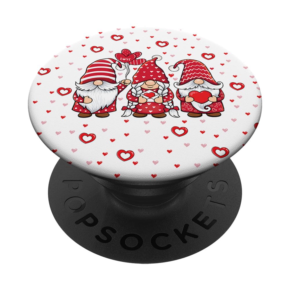 Amazon.com: Cute Gnomes Holding Hearts love pattern Valentines gnome ...