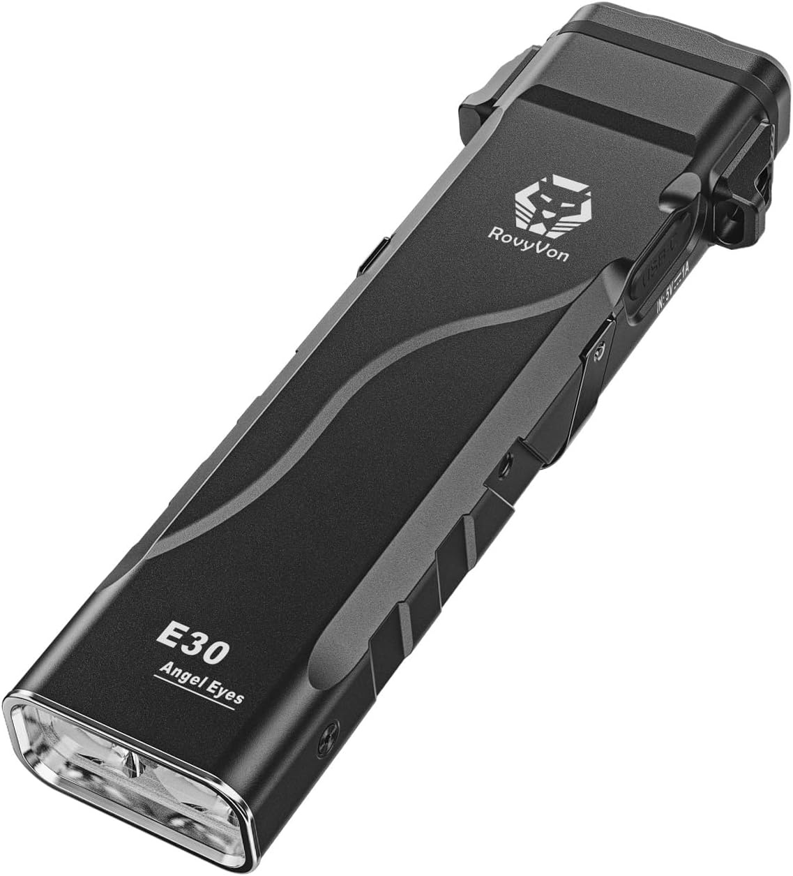 RovyVon Angel Eyes E30 LED Dual Power Torch,2600 Lumens Super Bright ...