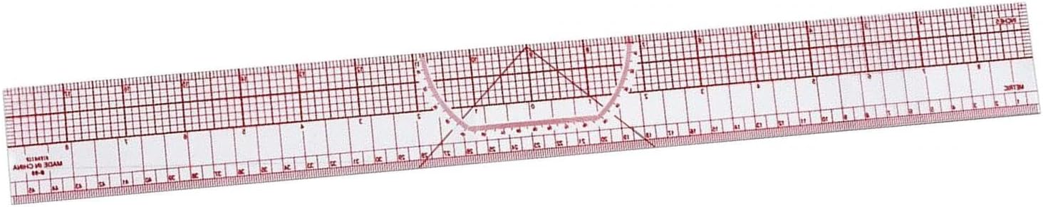 Harilla 18" 45cm Multifunction Garment Ruler - Flexible, Non-Rigid ...