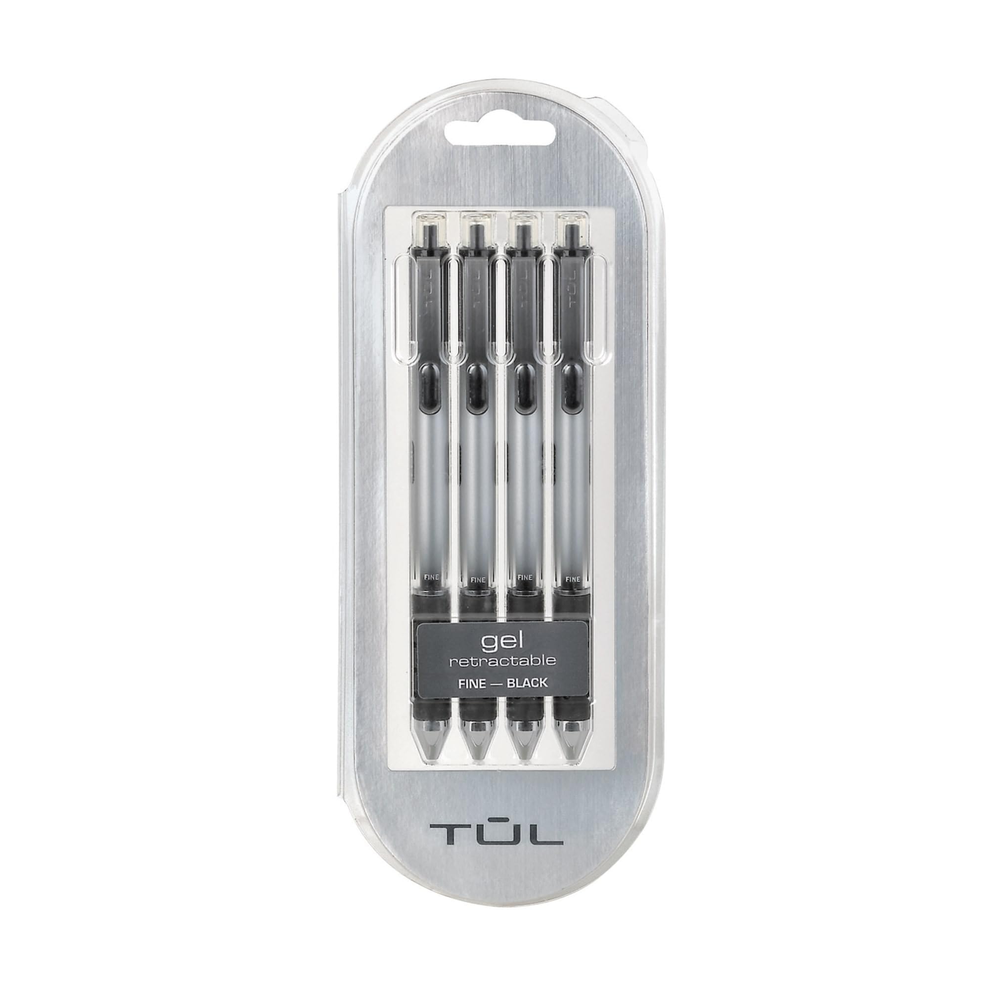 Amazon.com: TUL Gel Pens, Retractable, Fine Point, 0.5 mm, Silver ...