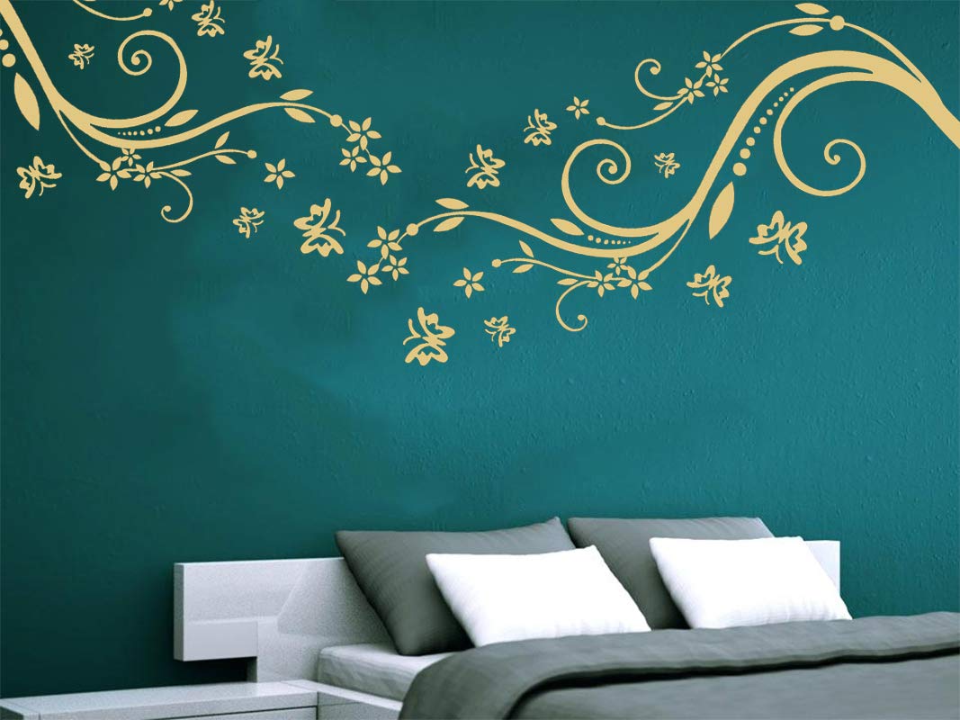 Swirl Wall Designs Floral Swirl Cliparts.co