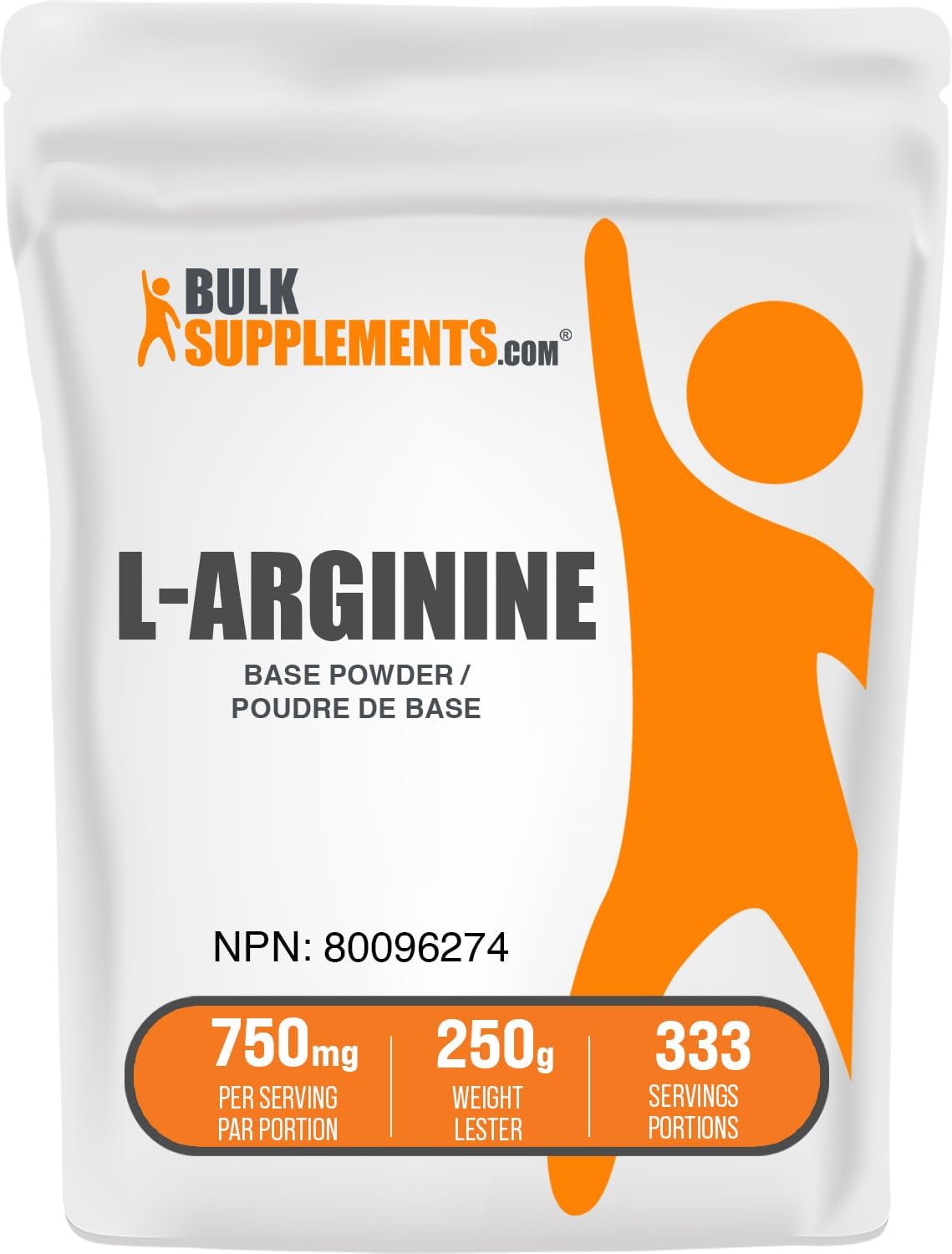 BulkSupplements.com L-Arginine Powder - Arginine 1000mg, Arginine ...