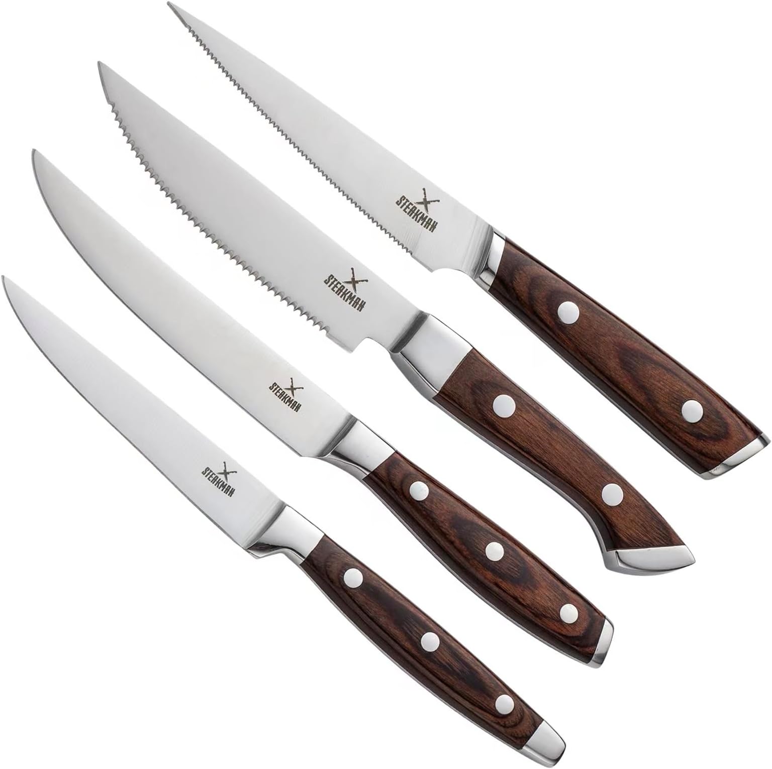 Amazon.com: STEAKMAN Multipurpose Knife Set- Steak Knives Box - Unique ...