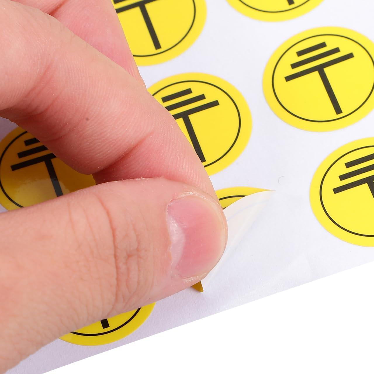 Snapklik.com : Ground Symbol Stickers 400pcs Safety Protective Earth ...