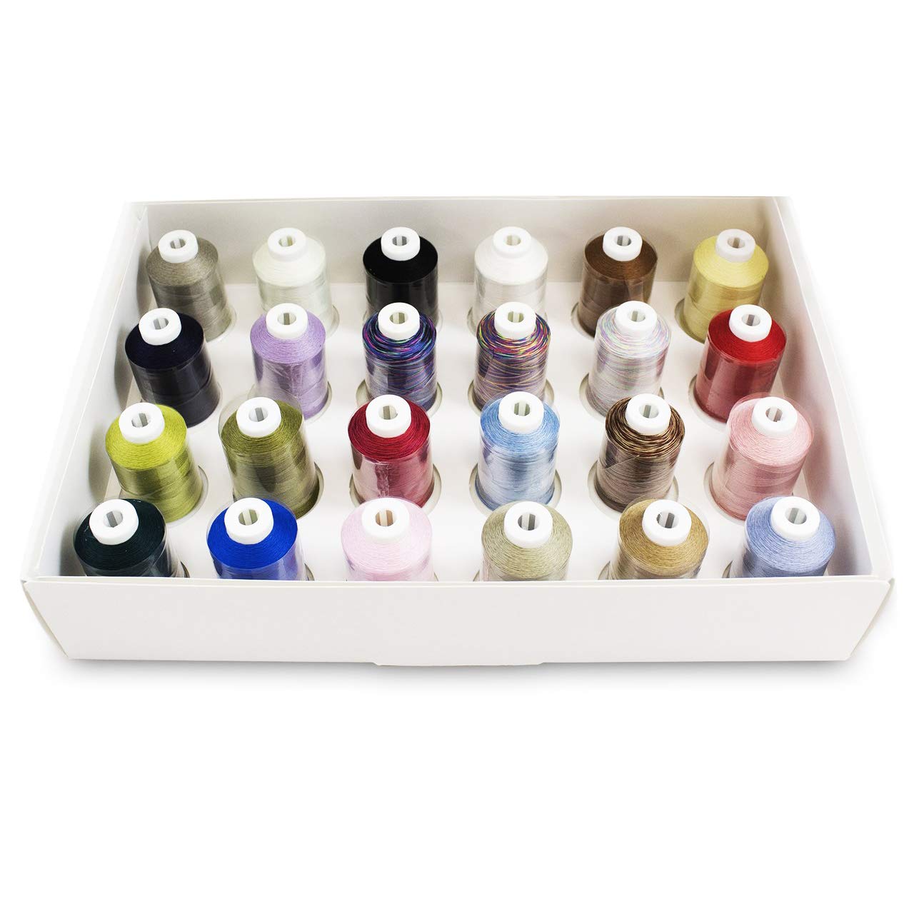 Amazon.com: Janome Iris Cotton Quilting 240 Cone Thread Set