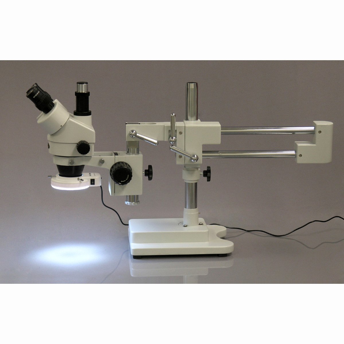 AmScope SM-4TZ-56S Professional Trinocular Stereo Zoom Microscope ...