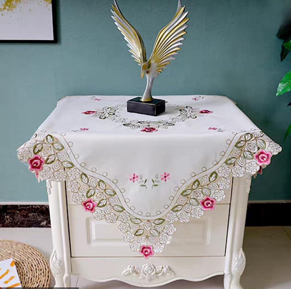 Amazon.com: MULBESS Square Tablecloth - Stain Resistant Spillproof ...