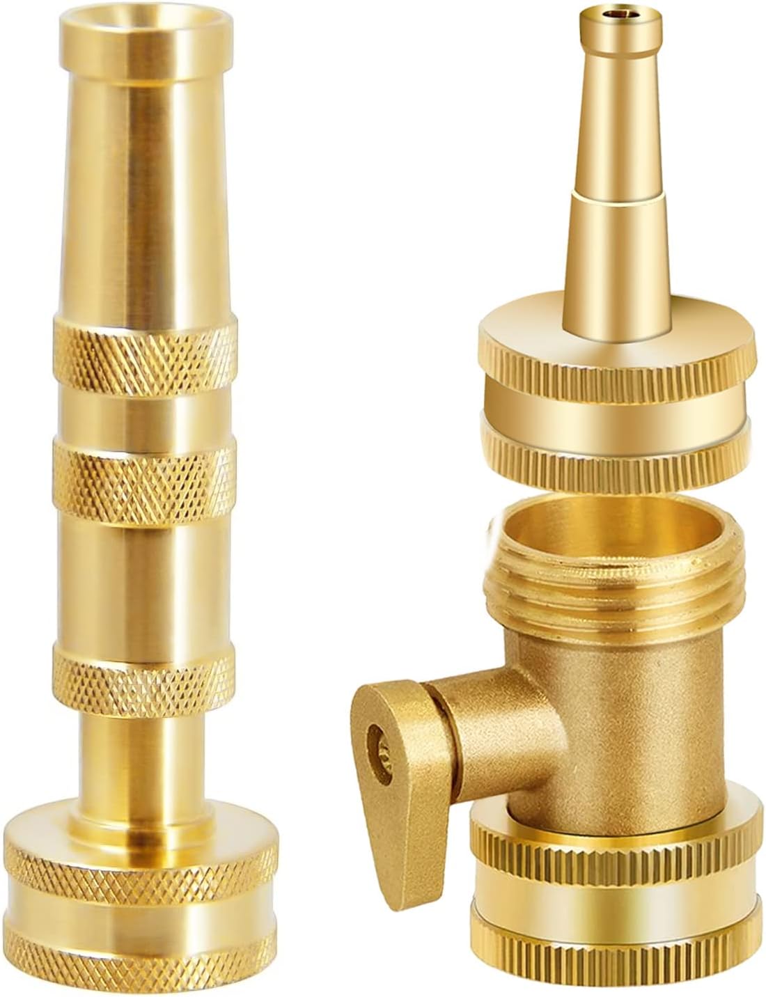 Amazon.com : cozyou Heavy Duty Brass Jet Sweeper Sprayer Nozzle with ...