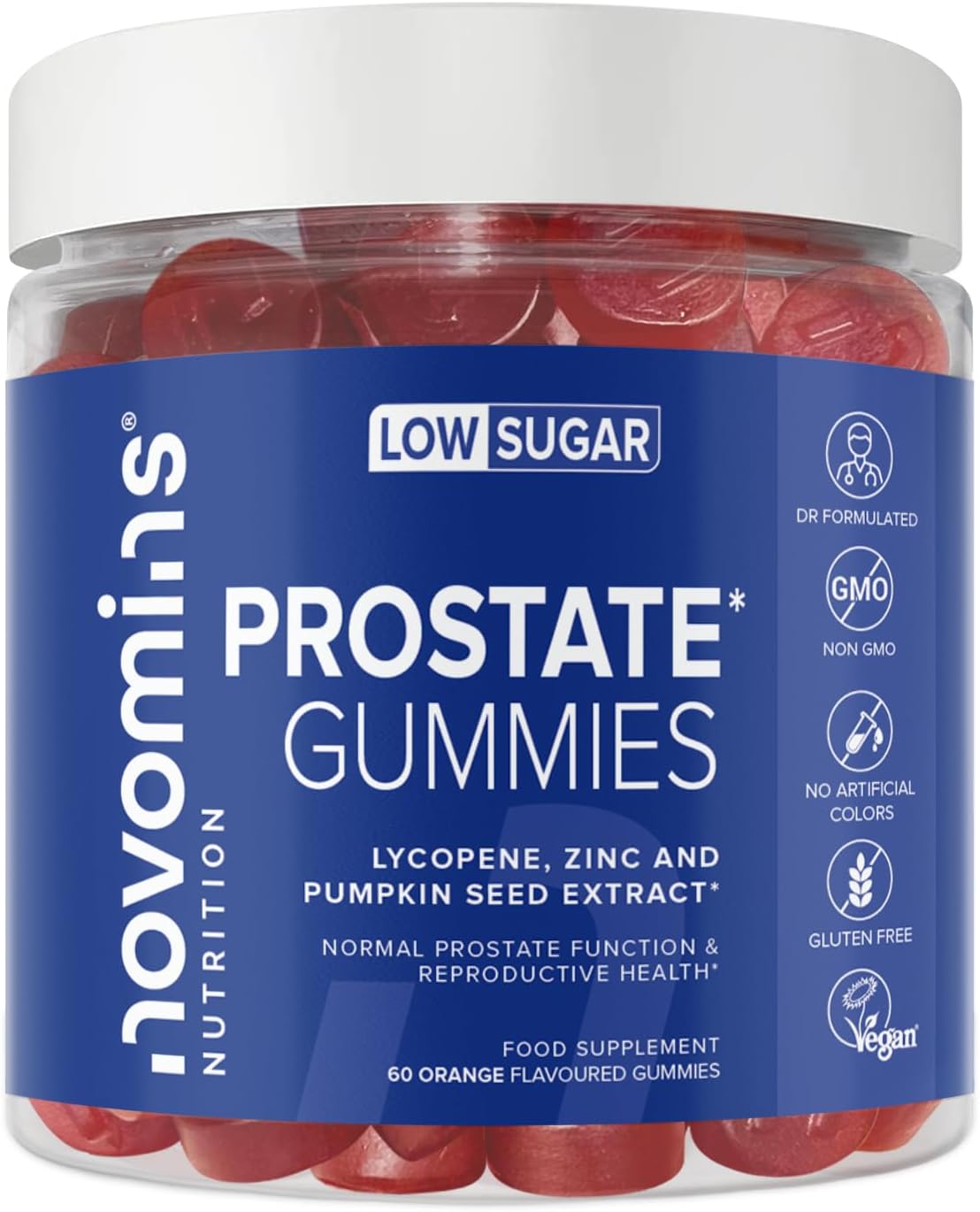 Novomins Prostate Gummies - High Strength Nettle Lead Supplement for ...